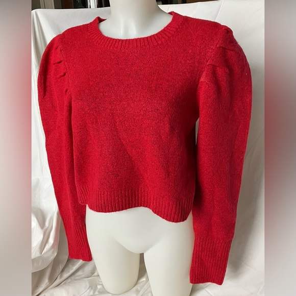 wild fable | Sweaters | Wild Fable Red Crop Sweater | Poshmark